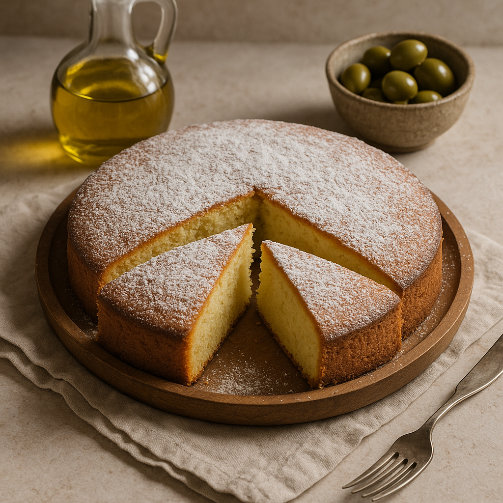 Olive Oil Cake – Moist, Simple Palestinian Recipe – Darna – Handpicked ...