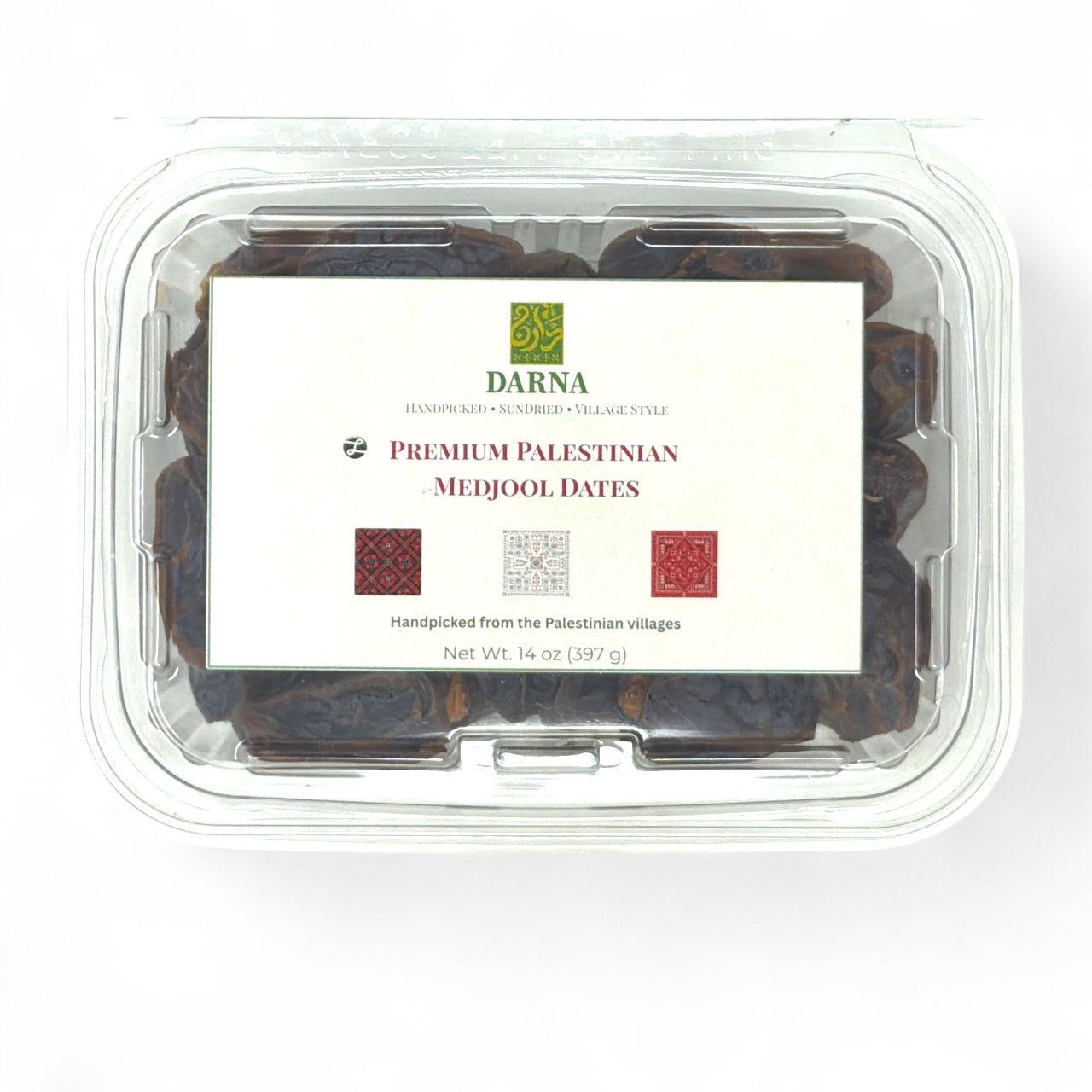 Medjool Dates from Jericho – Premium Palestinian Dates | 14 oz Tub ...